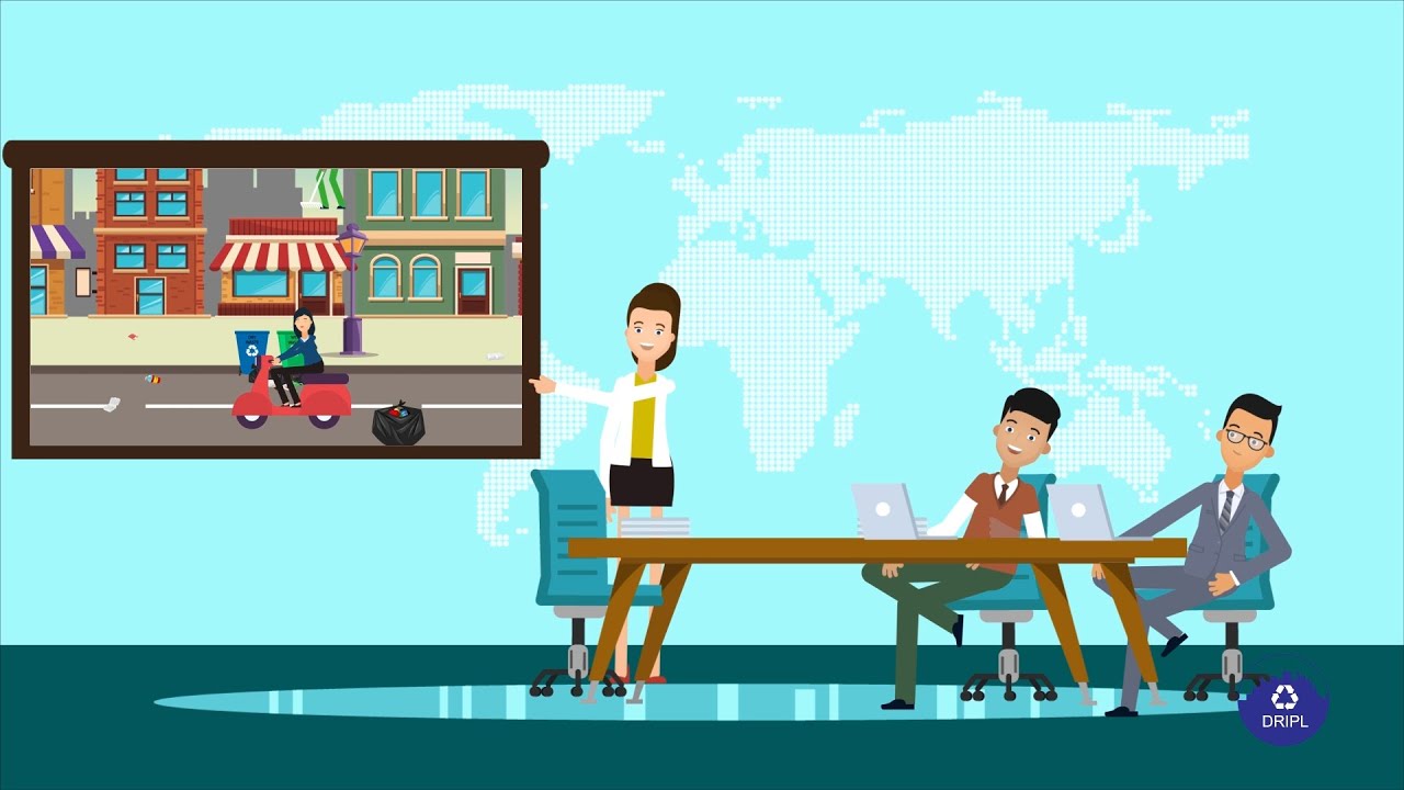 Deluxe India Recycling B2C | 2d Animation | Product Video | www ...