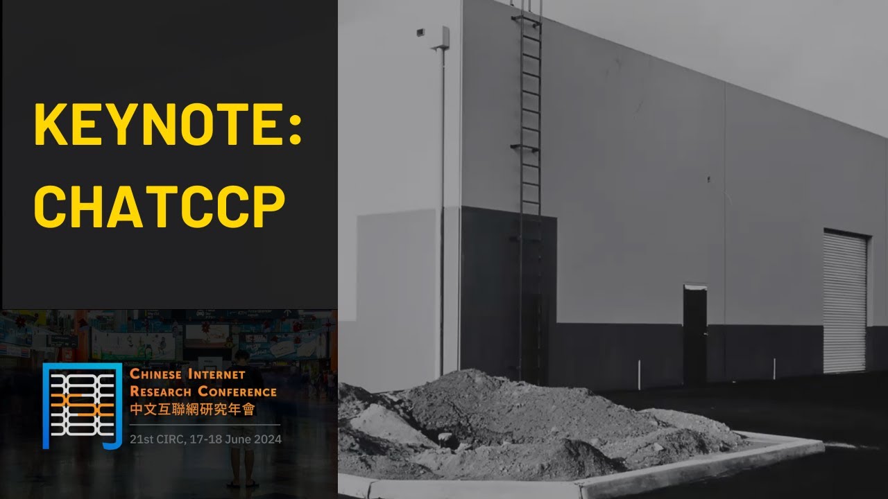 ChatCCP: Communist Cybernetics, Automated Geopolitics and the ...