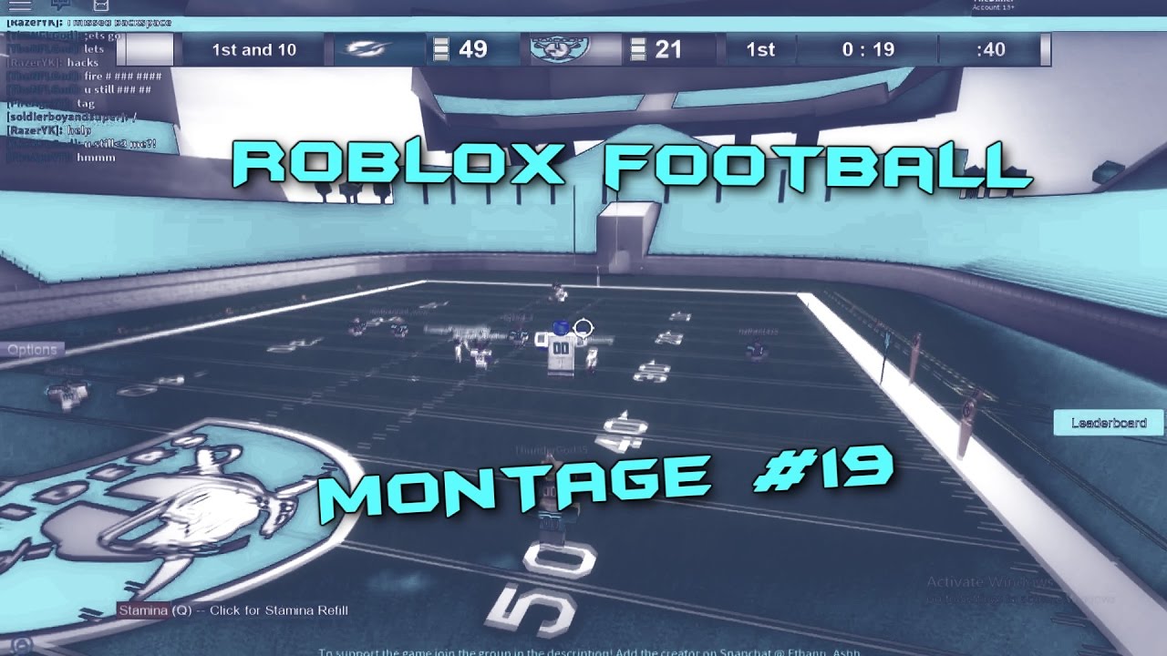 ROBLOX Football Montage #19 - YouTube