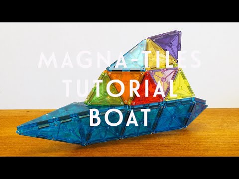 Magna-Tiles Idea: Boat