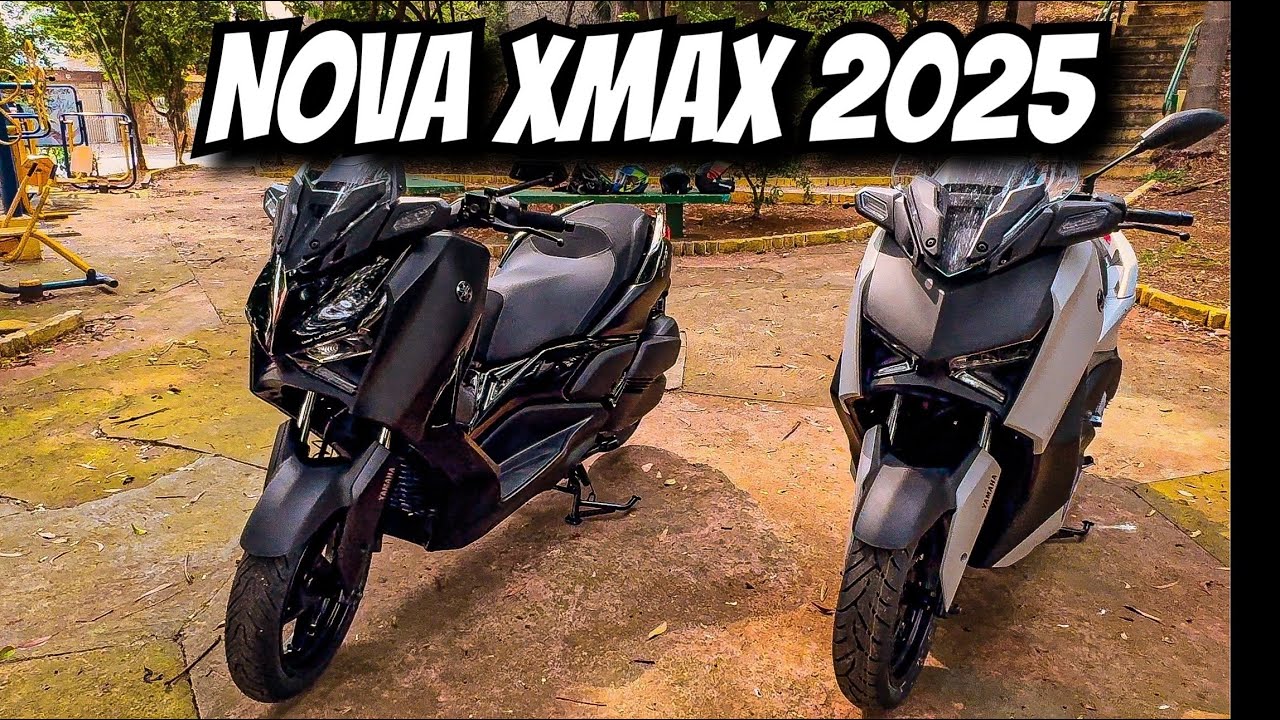 NOVA XMAX 2025 ESPETACULAR- CHEGOU A MINHA VEZ - YouTube