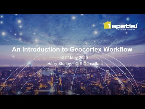 An Introduction to Geocortex Workflow 5 - YouTube