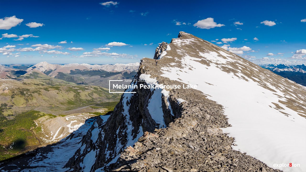 A Summer Ascent of Melanin Peak and Exploration of Grouse and Snowflake ...