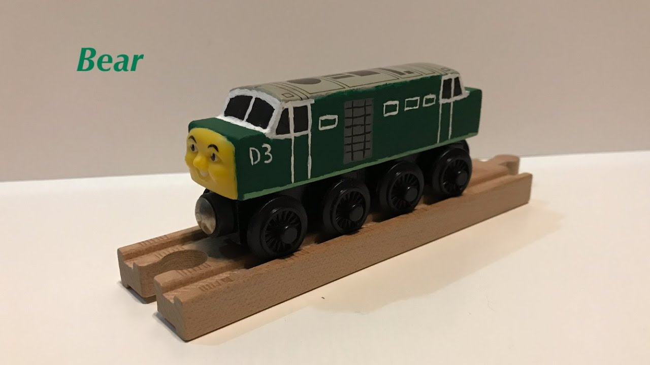 Thomas Wooden Railway Custom: Bear - YouTube
