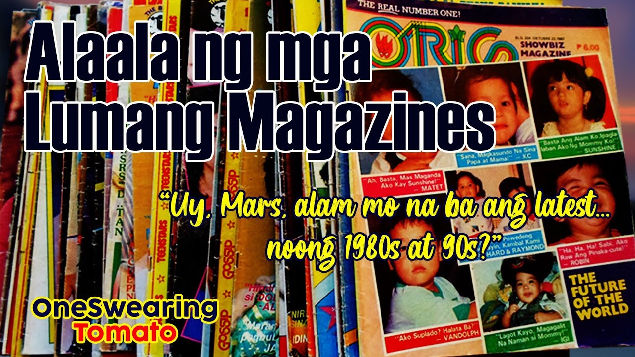 OLD PINOY SHOWBIZ MAGAZINES - OLD SCHOOL MARITES #magazine #collector ...