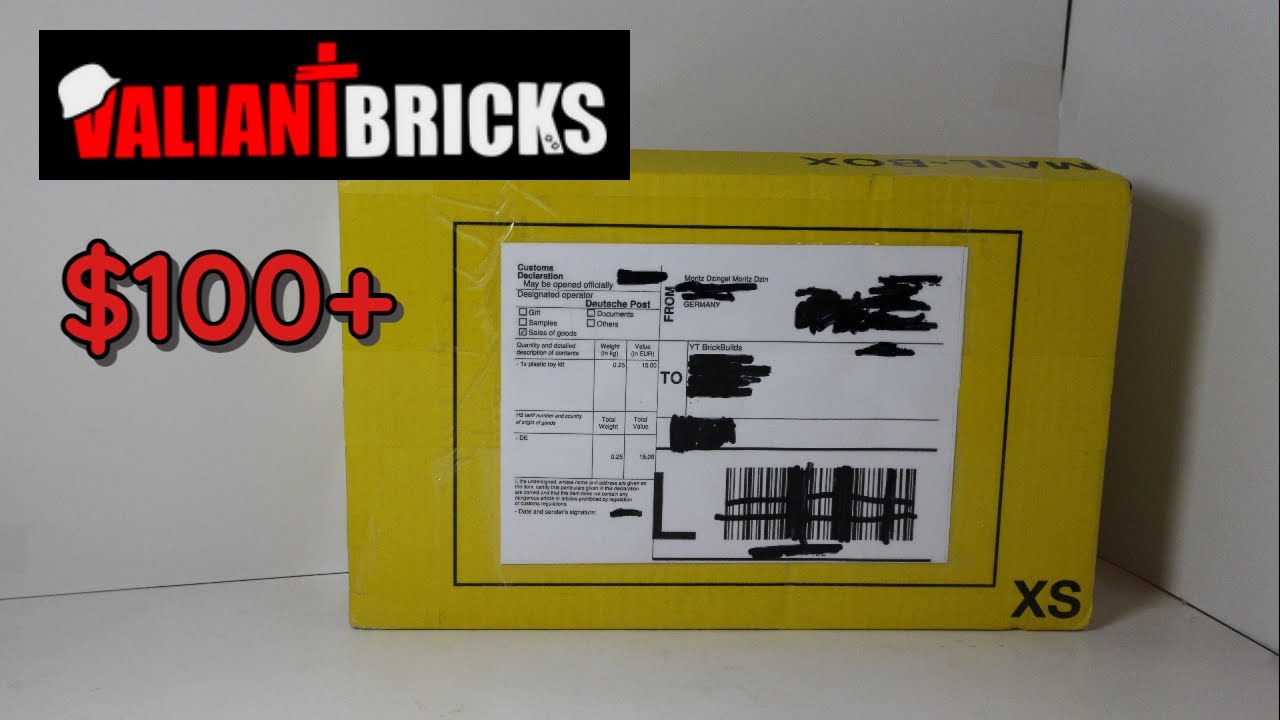 Valiant Bricks Unboxing! | Custom LEGO WW2 German Gear! - YouTube