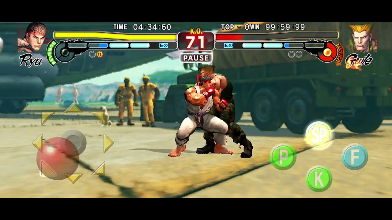 Street Fighter IV android phone - YouTube