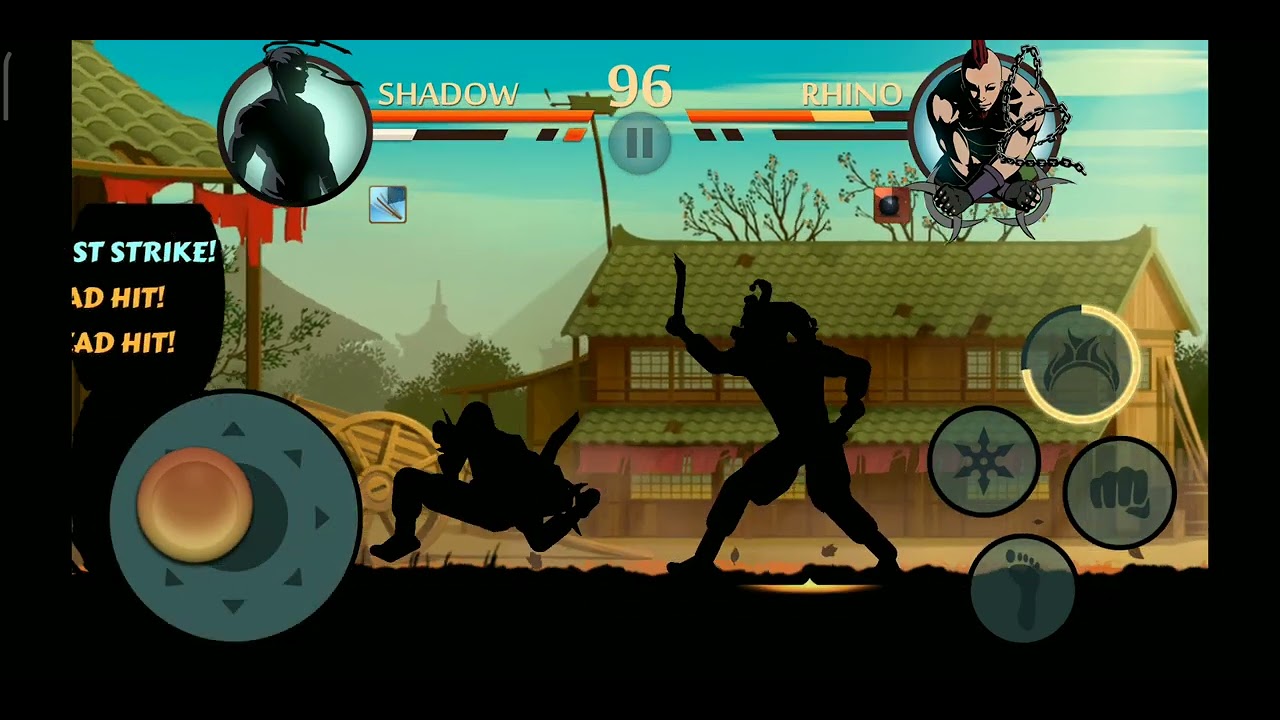 Shadow Fight 2# Shadow Vs Rhino# subscribe# like# shadow fighting ...