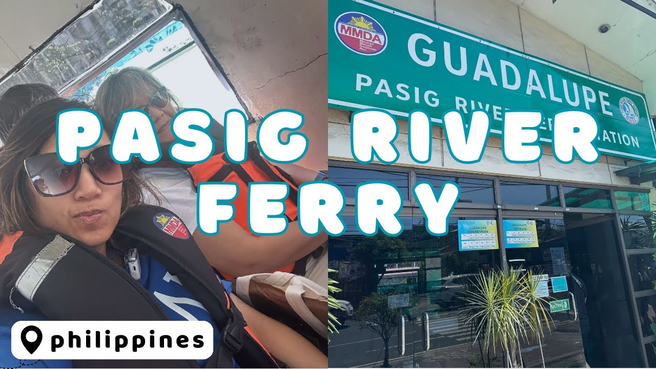 We Sailed on the Pasig River... | PHILIPPINES VLOG 03 🇵🇭 | JMe Parcon - YouTube