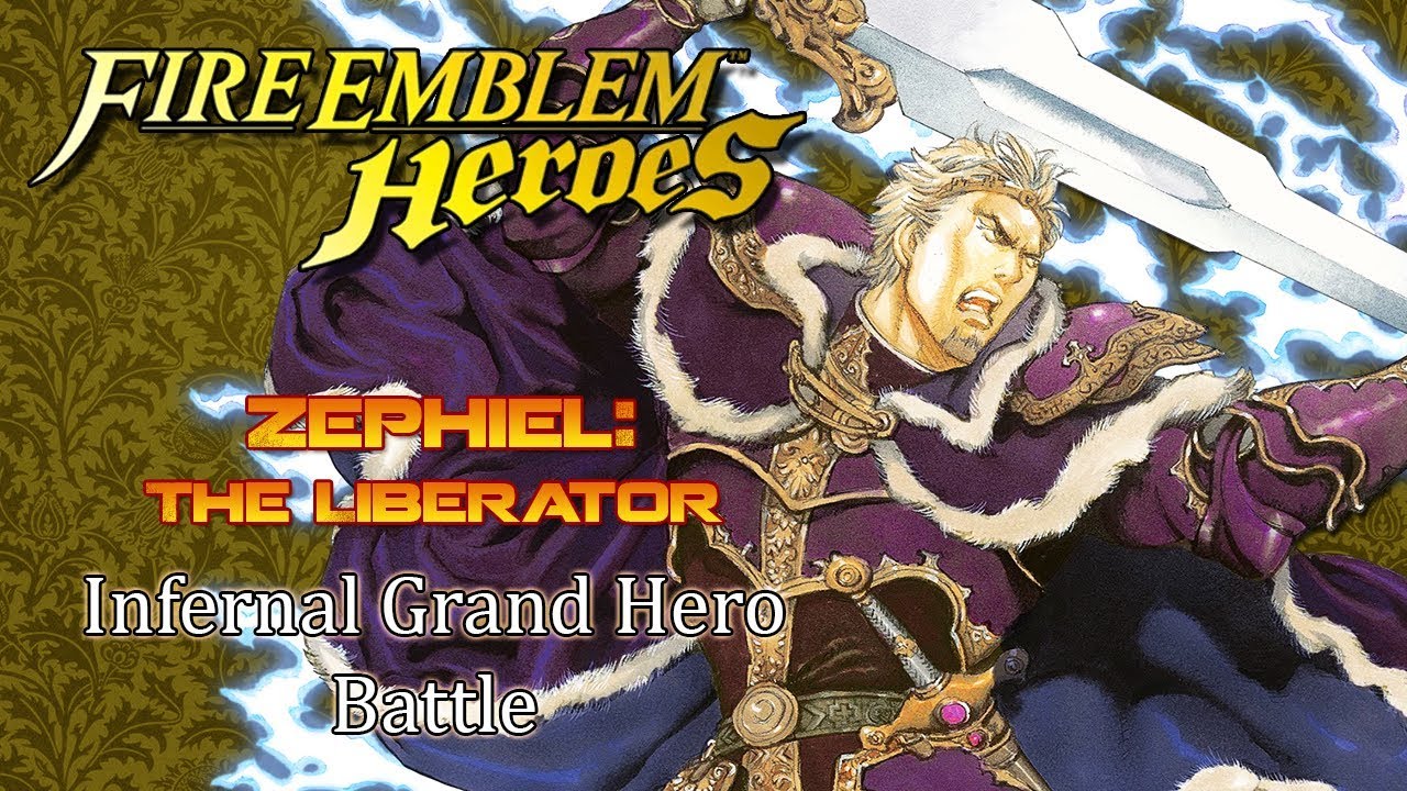 Fire Emblem Heroes - Zephiel: The Liberator [Grand Hero Battle ...