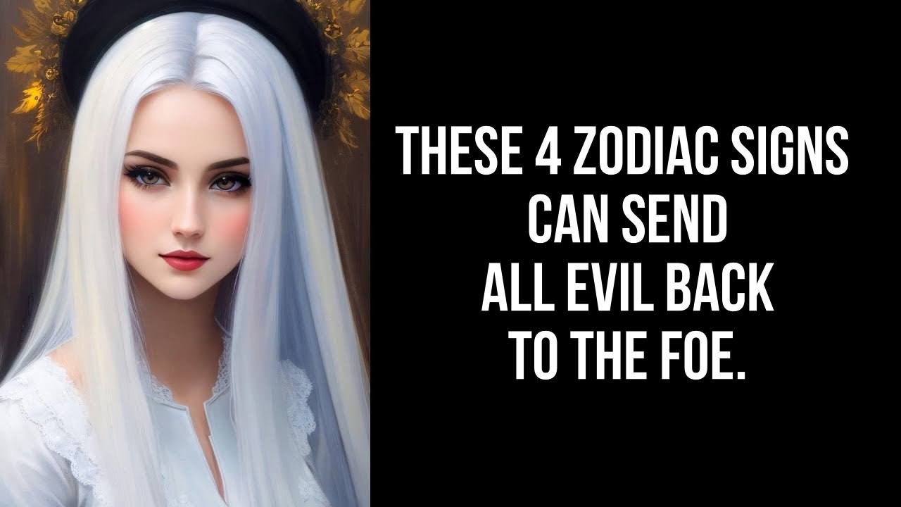 These 4 Zodiac Signs can send all evil back to the foe. - YouTube
