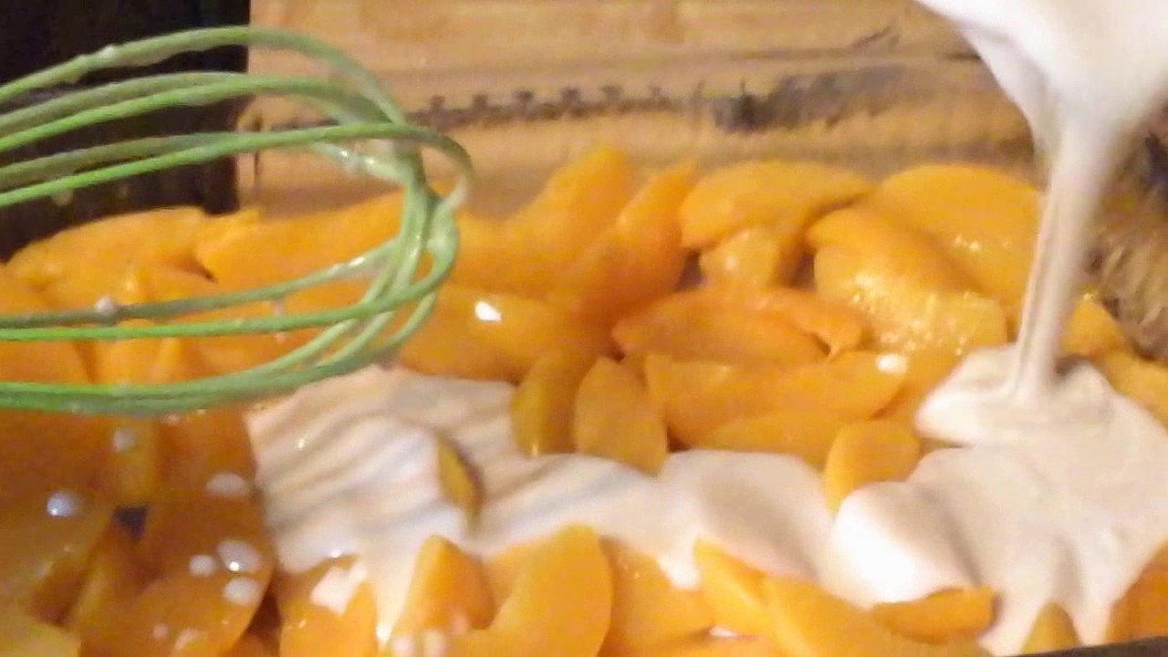 Cupa, Cupa, Cupa Peach Cobbler - YouTube