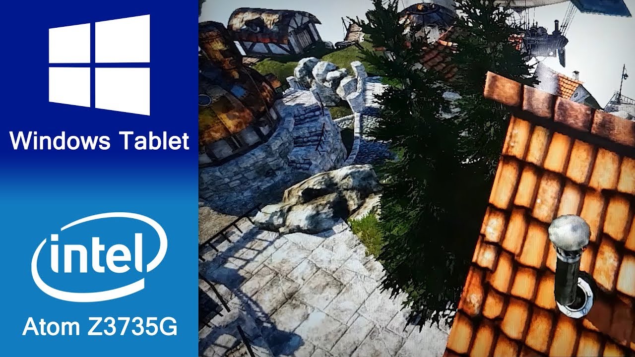 Unigine Heaven Benchmark (DX9) Intel Atom Z3735G (Windows Tablet) - YouTube