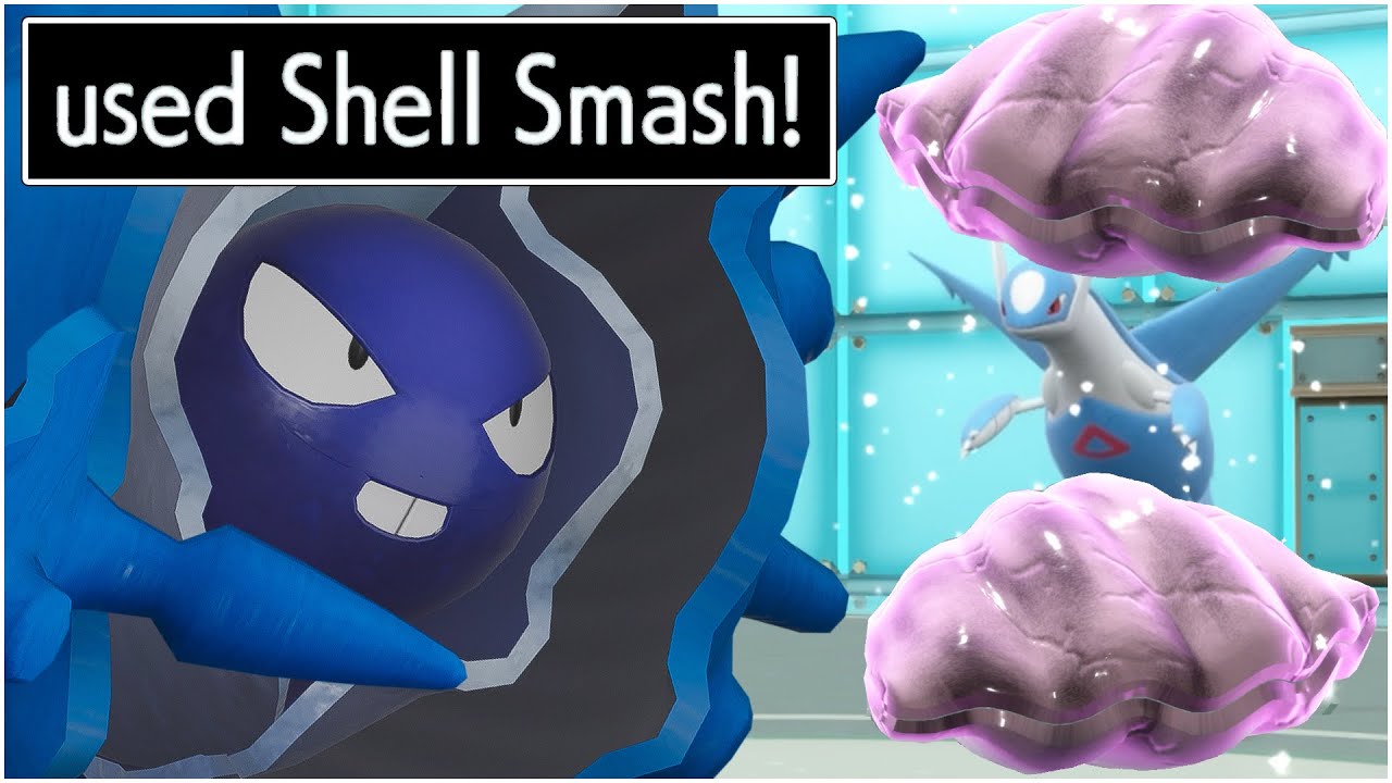 CLOYSTER SWEEP! Shell Smash Skill Link Best Moveset Pokemon Scarlet and ...