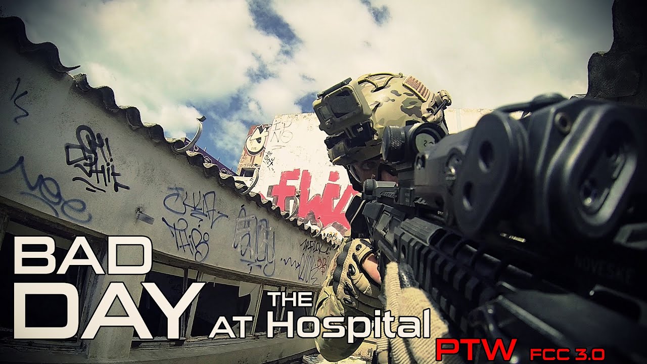 Bad Day at The Hospital CQB | Ash32 / MDS [Airsoft France PTW] - YouTube