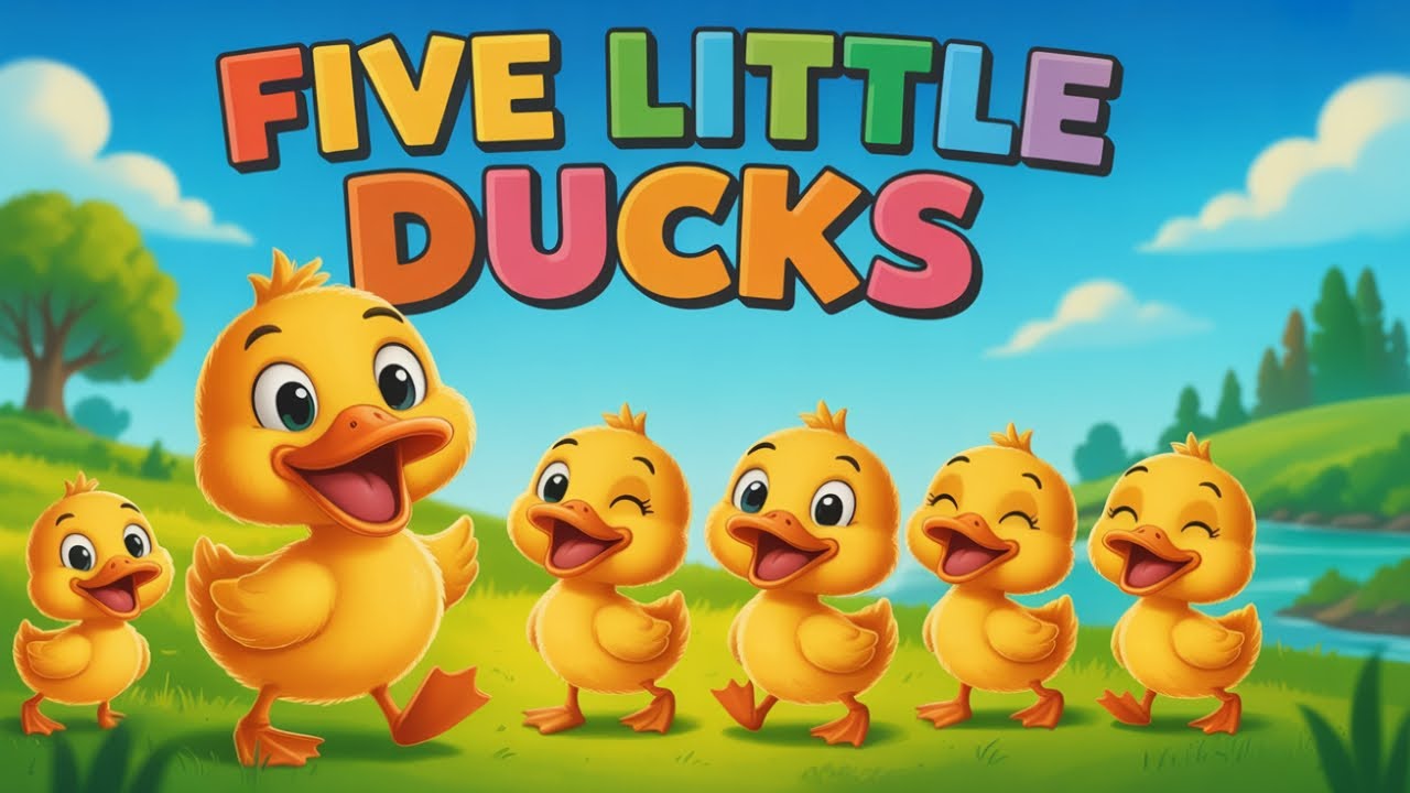 Five Little Ducks | Learn to Count Backwards 5–1 - YouTube