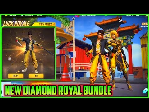 GARENA FREE FIRE NEW EVENT NEW DIAMOND ROYALE BUNDLE - YouTube