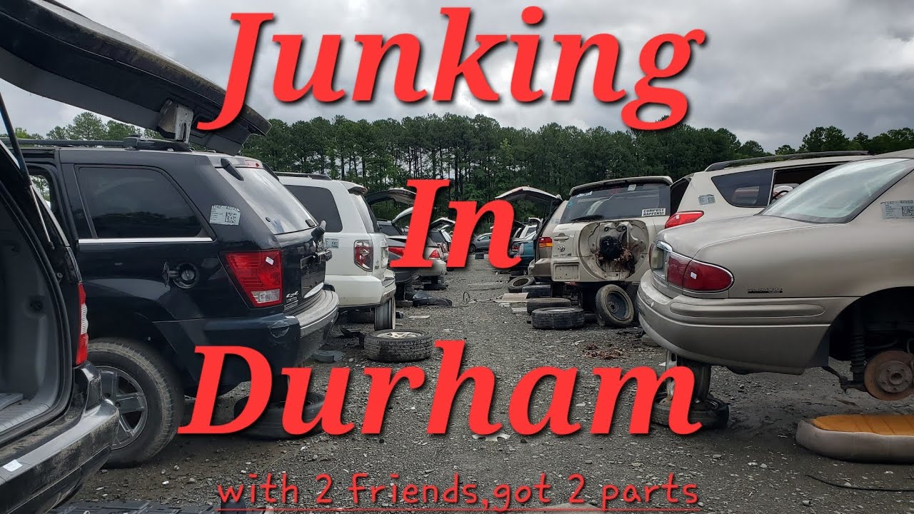 Junking in a Durham Junkyard with some pals - YouTube