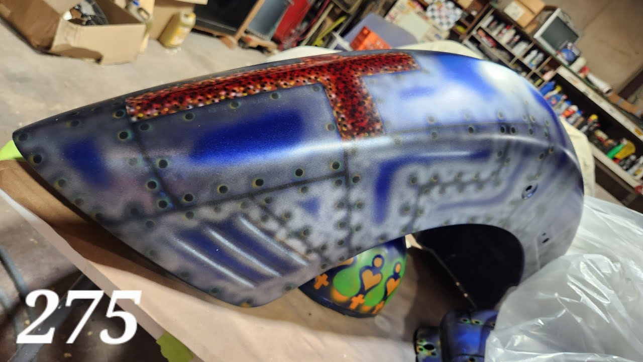Aircraft Panel Weathering has begun - YouTube