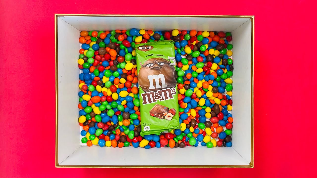 Big Box with M&M's. COLOR MIX / Satisfying Video - YouTube