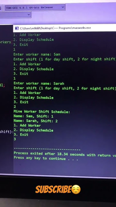 Worker List Ide Dev Ccppprogramming Youtube