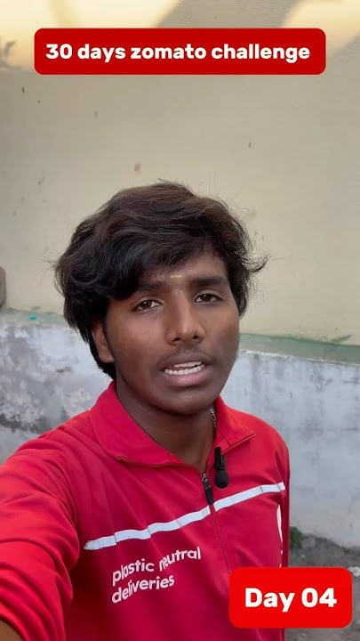 Day 4 | 30 days zomato delivery challenge 💵 |I earned lot😍 | salem | #zomato_partner #shortvideo ...