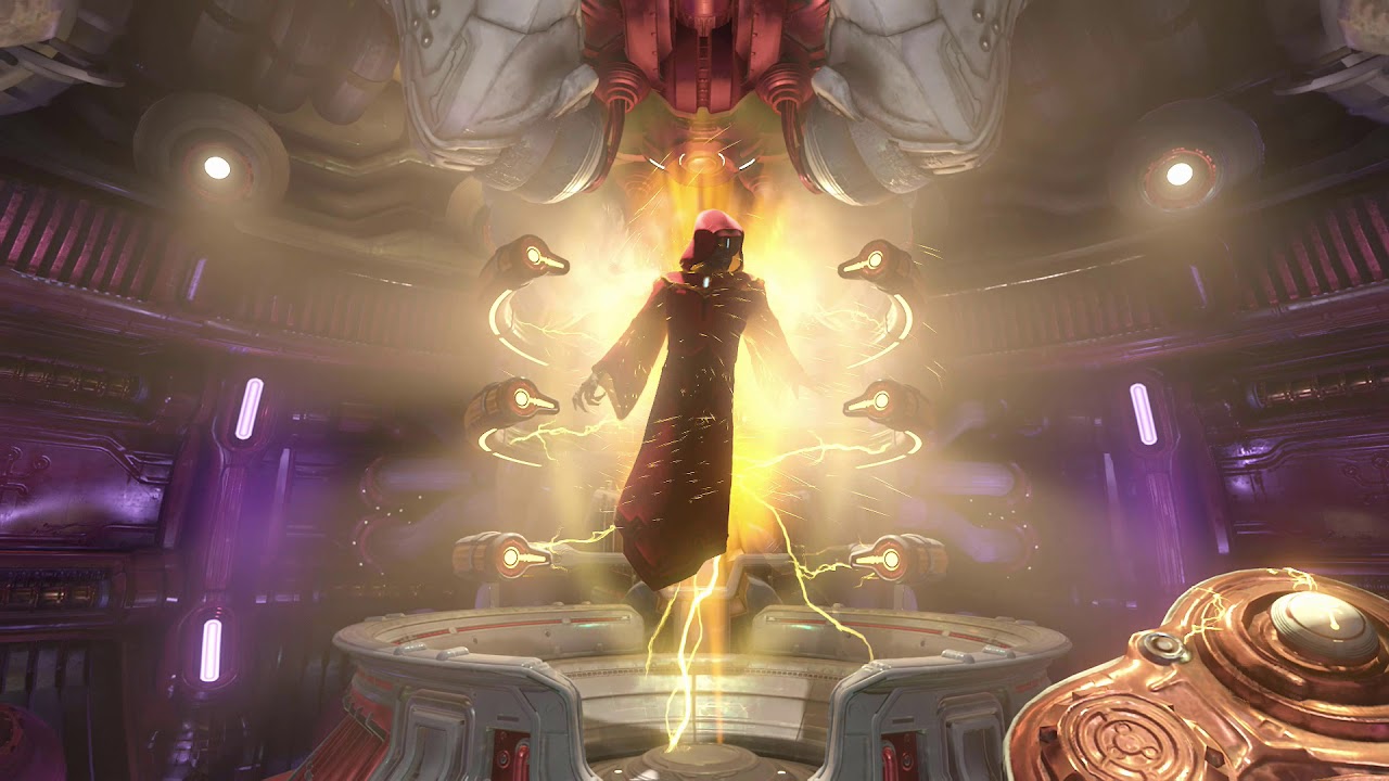 Doomguy frees Seraphim who gave him his powers - Doom Eternal DLC The ...