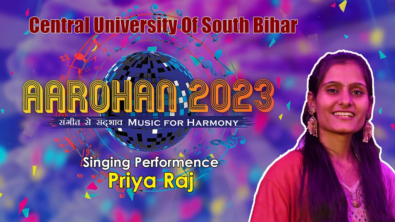 Aarohan 2023 - Singing Performance by Priya Raj - YouTube