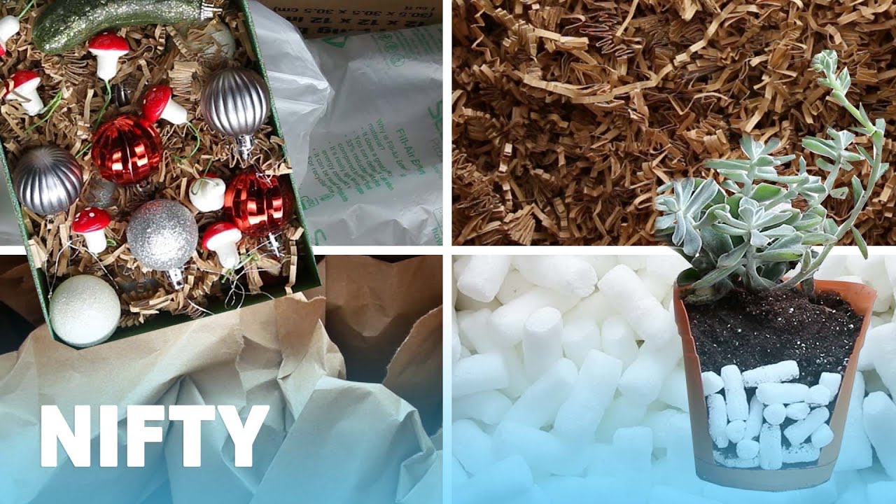 5 Ways To Reuse Packing Supplies - YouTube