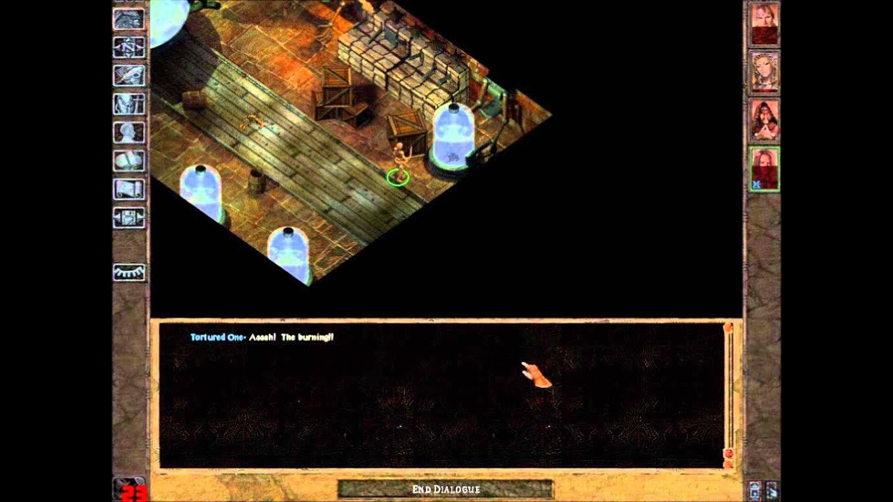 Let's Play Baldur's Gate II Part 10: Irenicus's Dungeon Level 1 - YouTube