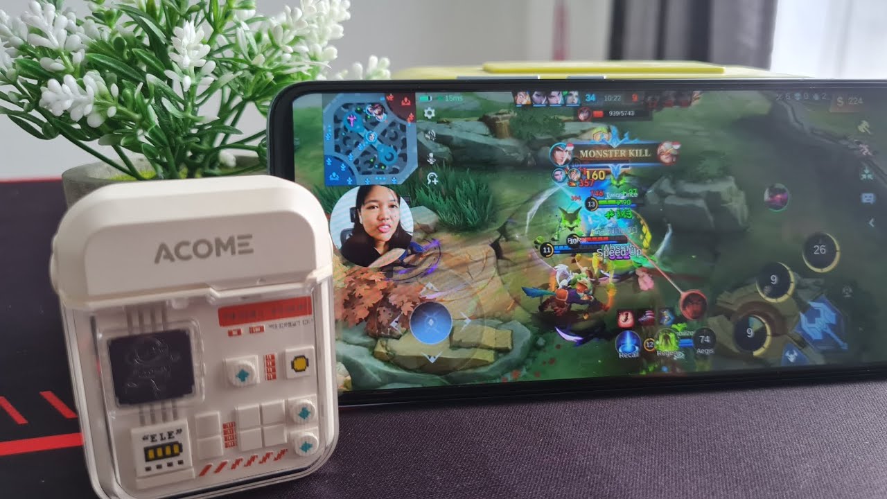 TWS Murah Acome Inpods AT06, Hasil Rekaman Mic dan Main Game Mobile ...