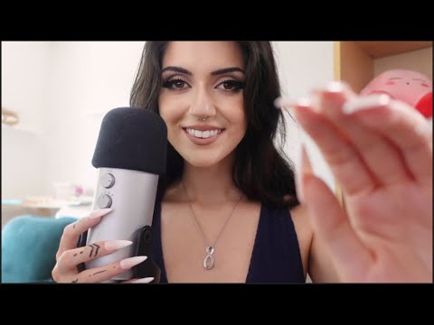 ASMR | Close Up Clicky Whispering ~ Life Update, Amazon Wishlist 💗 + personal attention - YouTube