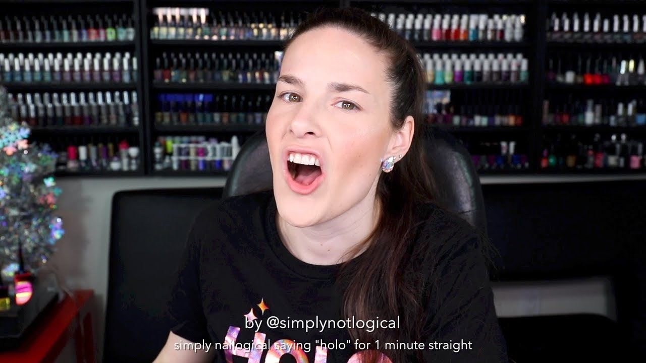 simply nailogical saying "holo" for 1 minute straight - YouTube