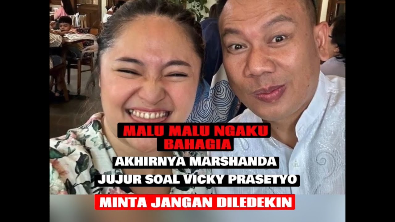“Malu Malu Ngaku Bahagia.” Akhirnya Mashanda Jujur Soal Vicky Prasetyo, Minta Tak Diledekin ...