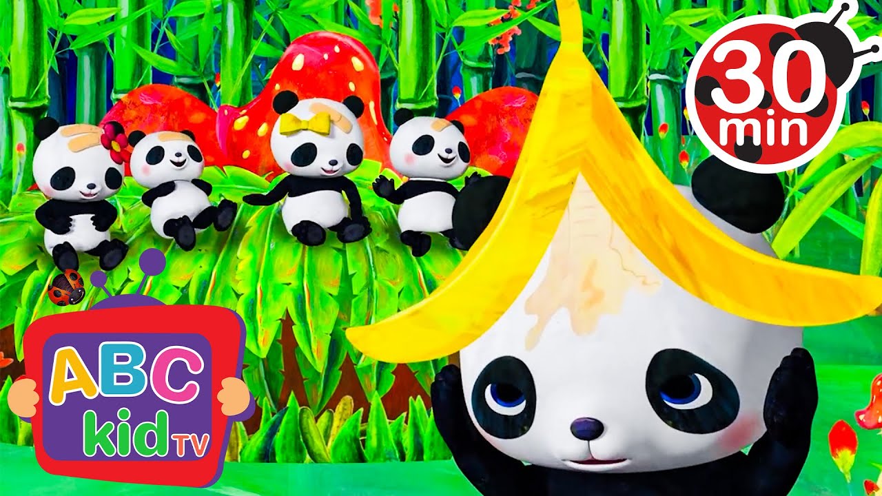 Jump, Laugh & Sing with Five Pandas! | ABC Kid TV | Nursery Rhymes ...