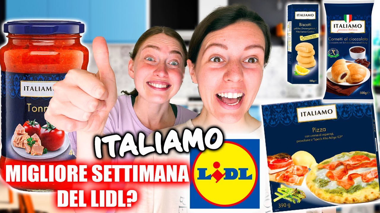 TESTIAMO I PRODOTTI ITALIAMO del Lidl 🇮🇹 ci hanno convinto? - YouTube