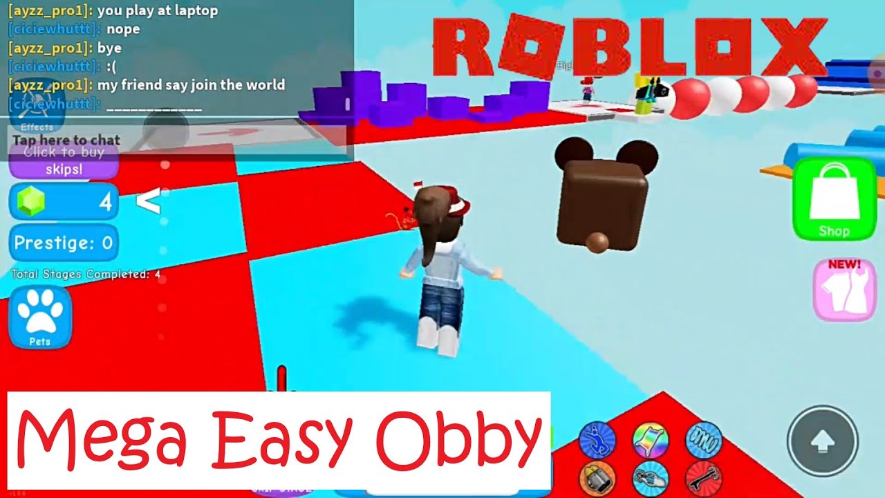 Mega Easy Obby - YouTube