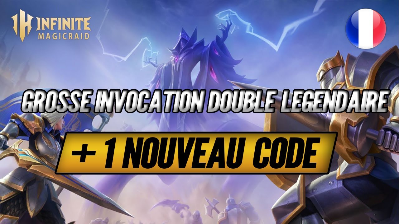 Grosse Invocation Double Légendaire + 1 Nouveau Code ! - Infinite MagicRaid - YouTube