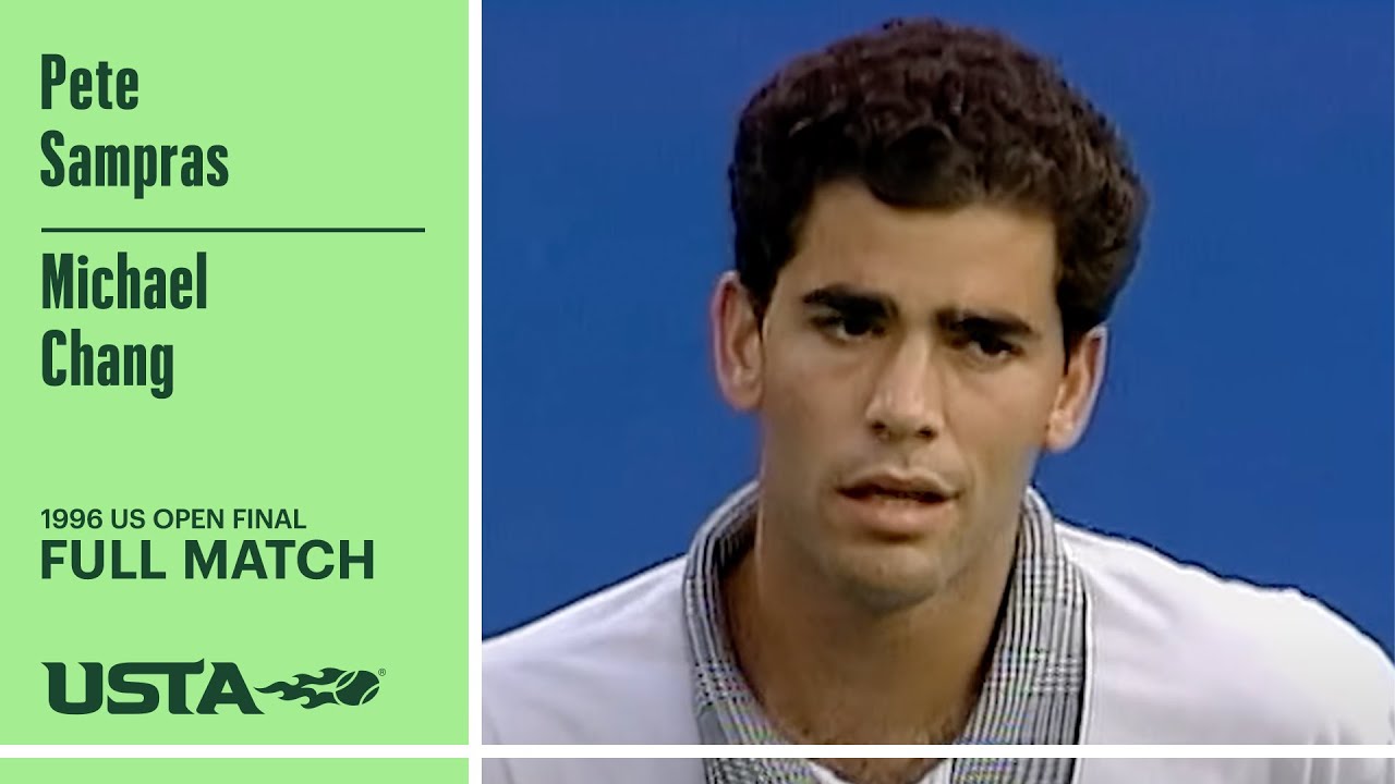 Pete Sampras vs. Michael Chang Full Match | 1996 US Open Final - YouTube