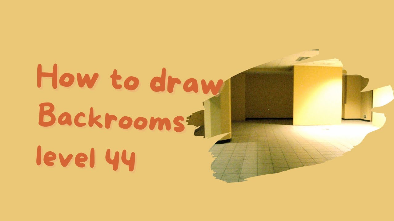How to Draw Backrooms Level 44 - YouTube