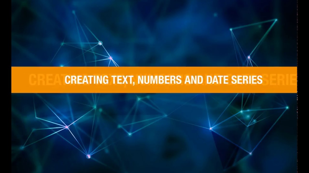 Excel Creating Text Numbers And Date Series YouTube excel-creating-text-numbers-and-date-series-youtube