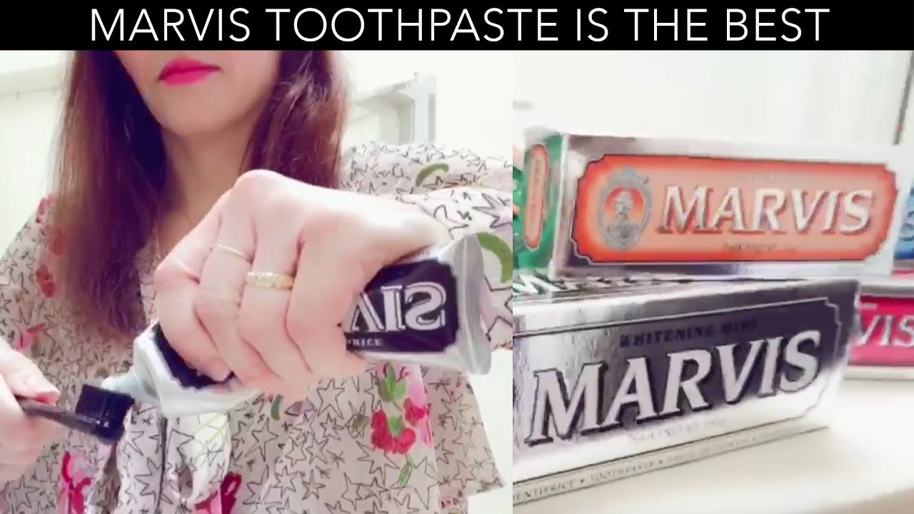 Marvis Toothpaste Is The Best - YouTube