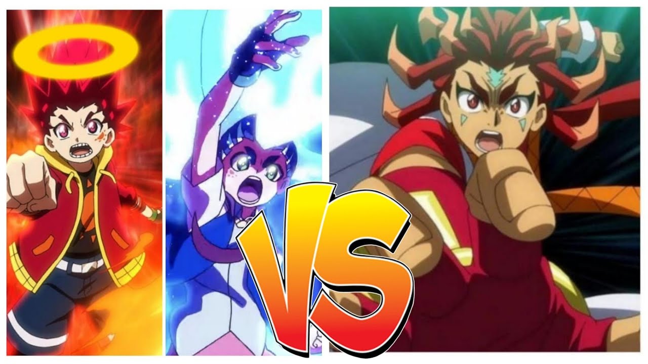 POWERFUL AURAS! SUPERKING HYPERION VS GREATEST RAPHAEL! BEYBLADE BURST ...