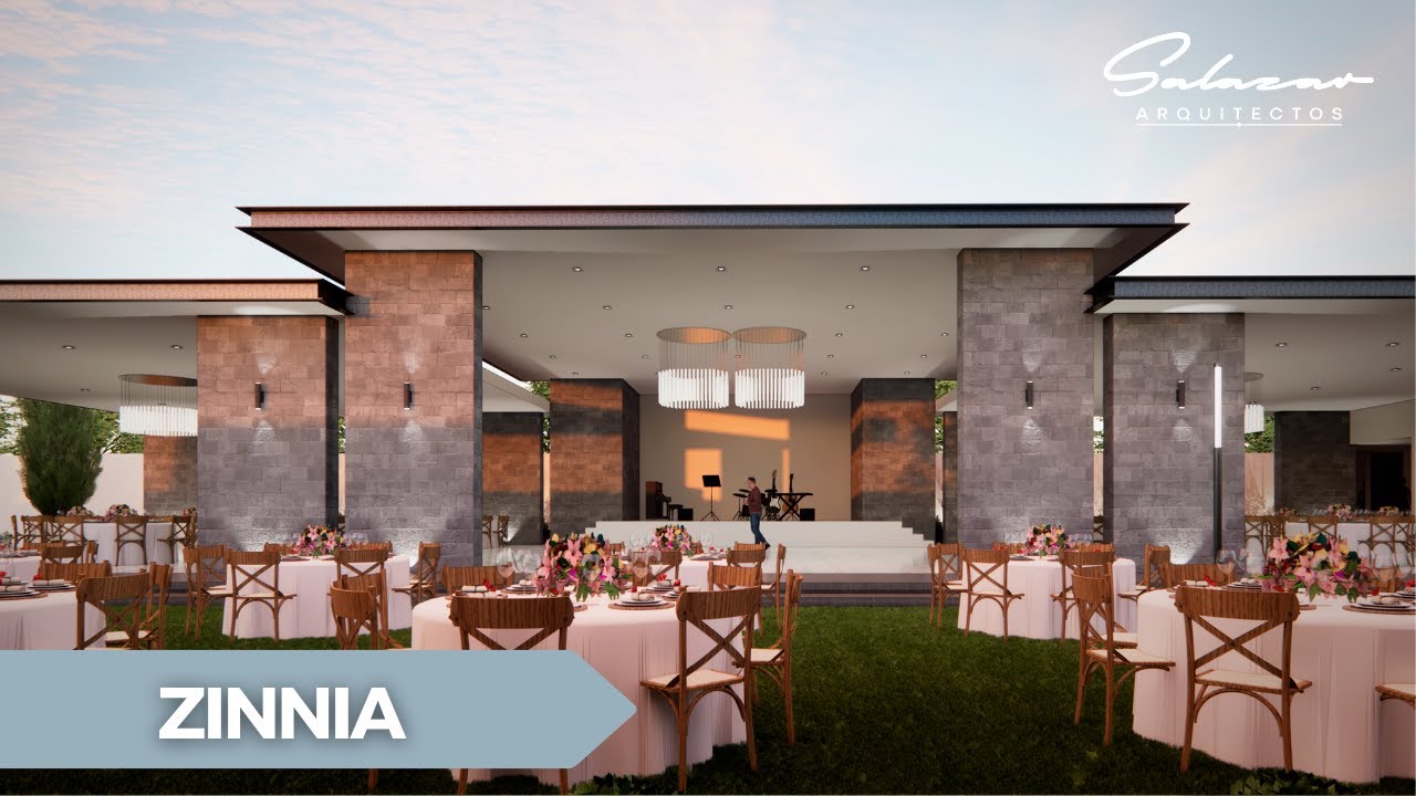 Salón de Eventos Zinnia || Recorrido Virtual - YouTube