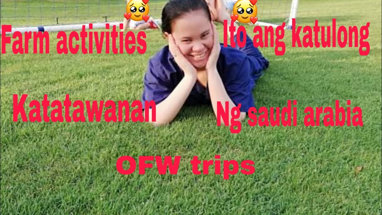 FARM ACTIVITIES INJOY FOR BEING OFWs - YouTube
