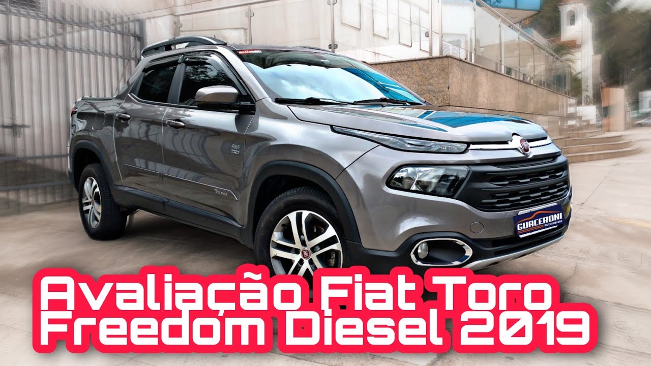 AVALIAÇÃO FIAT TORO FREEDOM 4X4 2.0 TURBO DIESEL 170 CV 2019 l Uma ...
