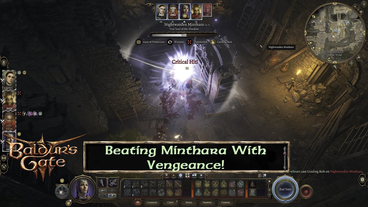 Finally Beating Minthara And Reaching Level 4 And Picking My First Feat