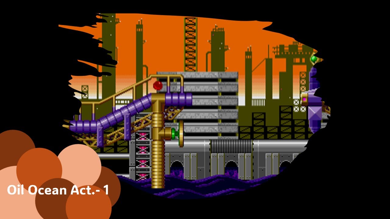 Sonic 2 | Oil Ocean Zone - Act.1 | Reimagined - YouTube