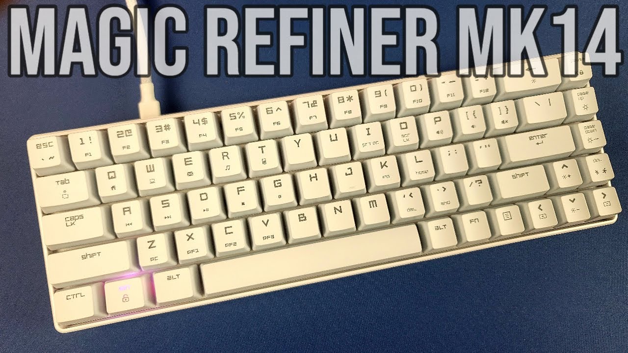 Magic Refiner MK14 Mechanical Keyboard YouTube magic-refiner-mk14-mechanical-keyboard-youtube