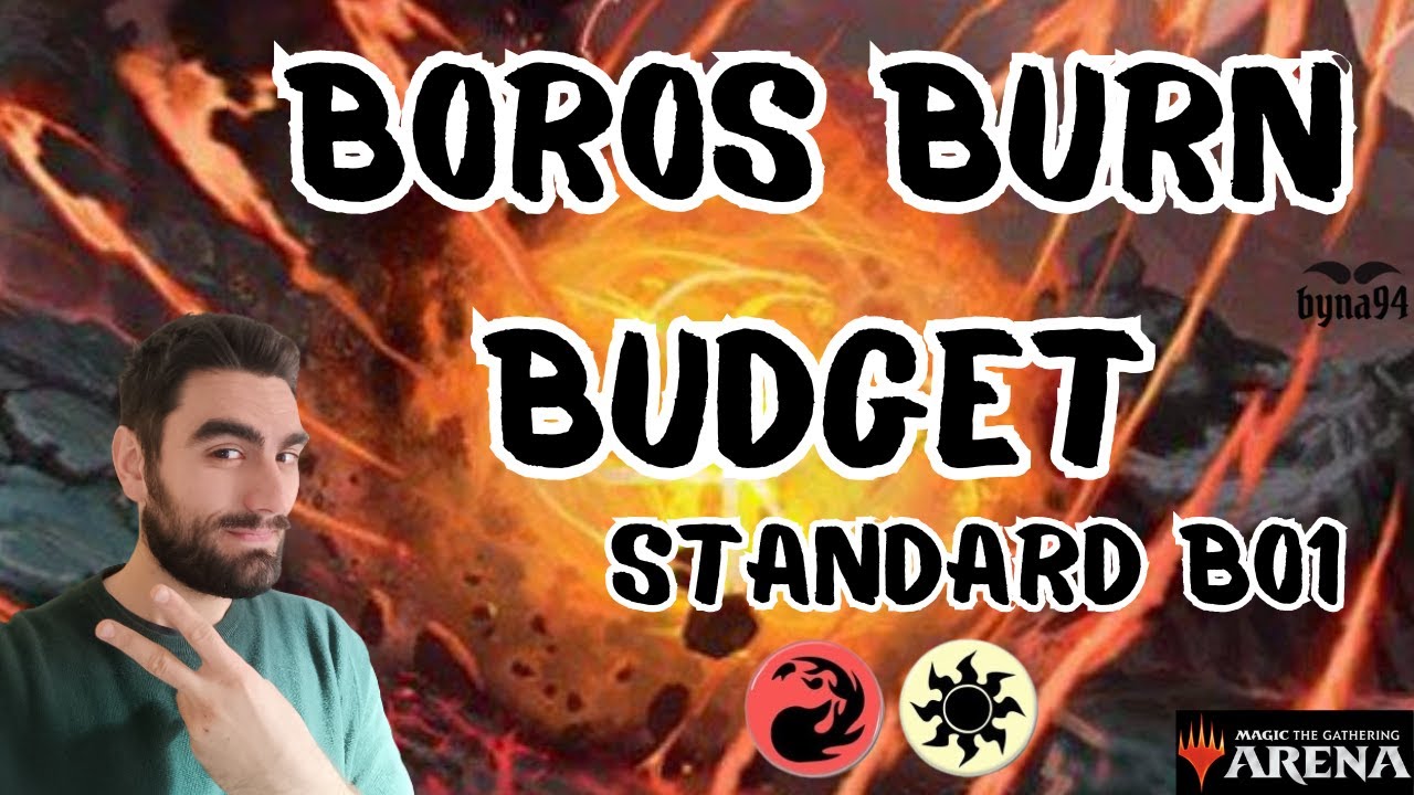 BOROS BURN BUDGET Standard bo1 #mtgarena #mtgita #mtg - YouTube